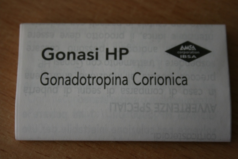 Gonasi - HCG - Amsa - 2000 U.I. - Gonadotropina - Forum SFD